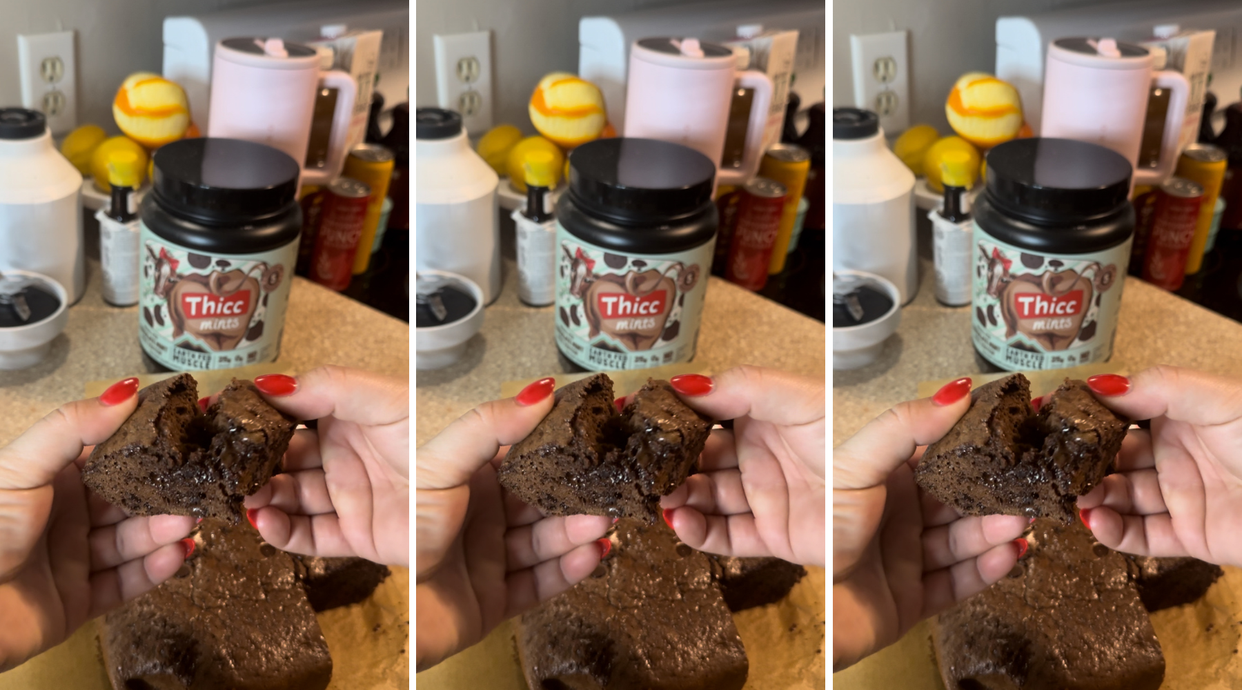 Thicc Mints Cake-y Brownies – Earth Fed Muscle