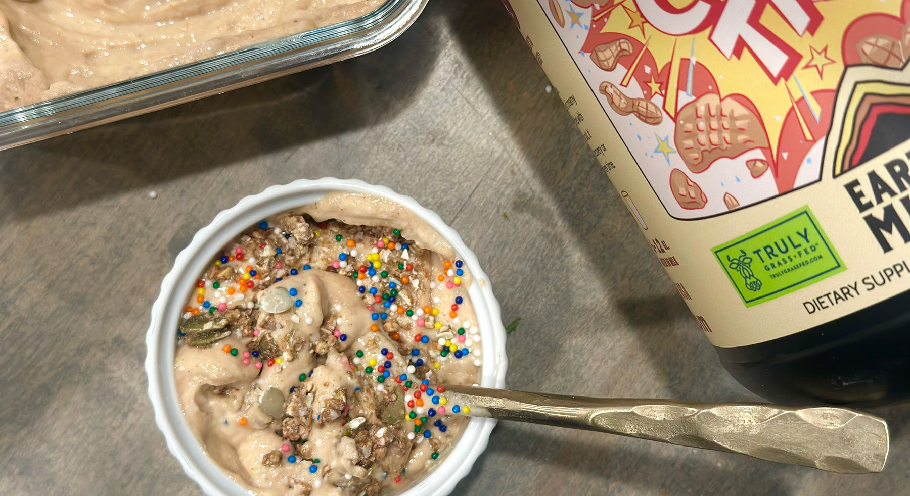 Thick A$$ Peanut Butter Protein Pudding – Earth Fed Muscle