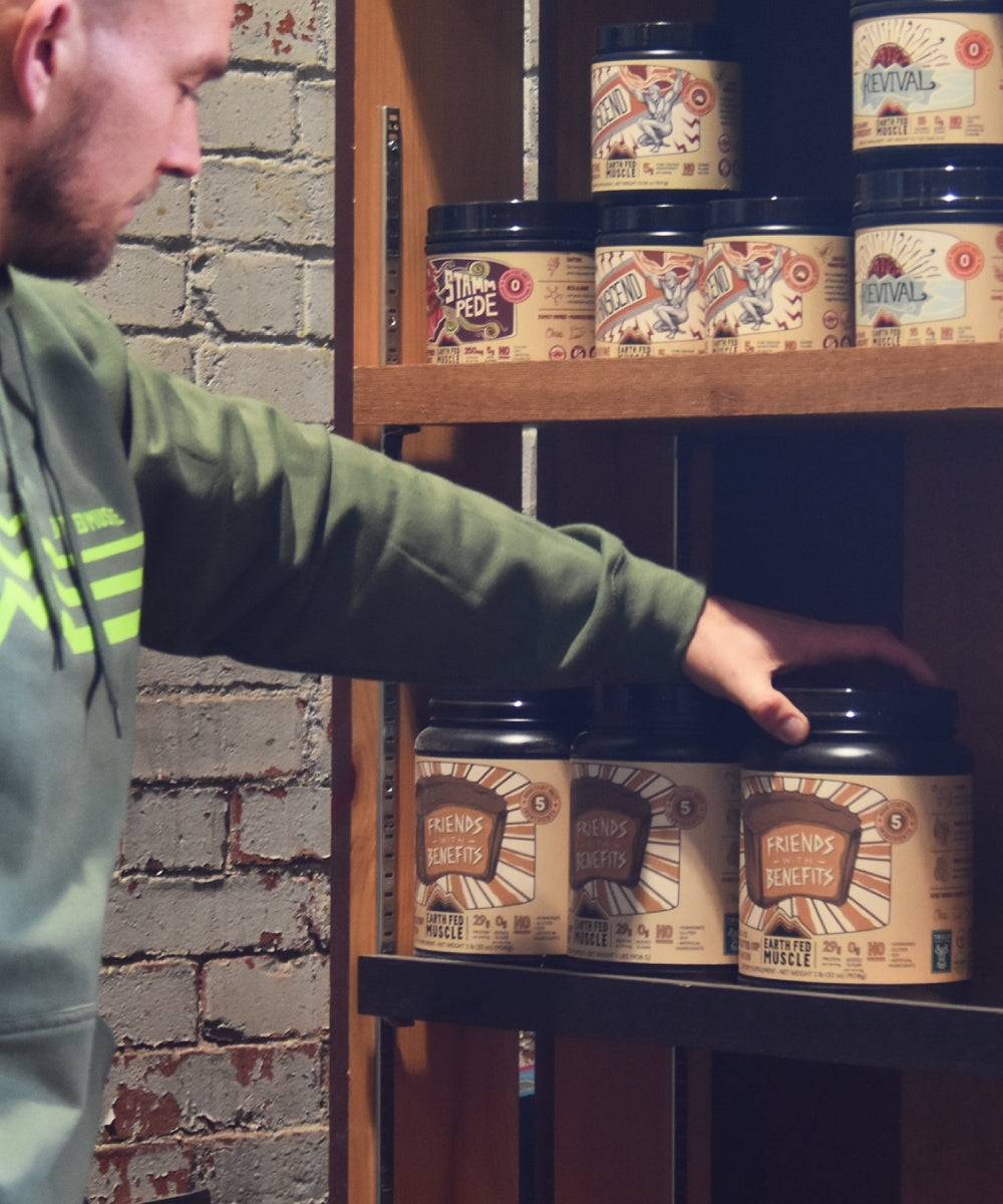 Grass-Fed Whey Protein & Premium Nutritional Supplements – Earth Fed Muscle