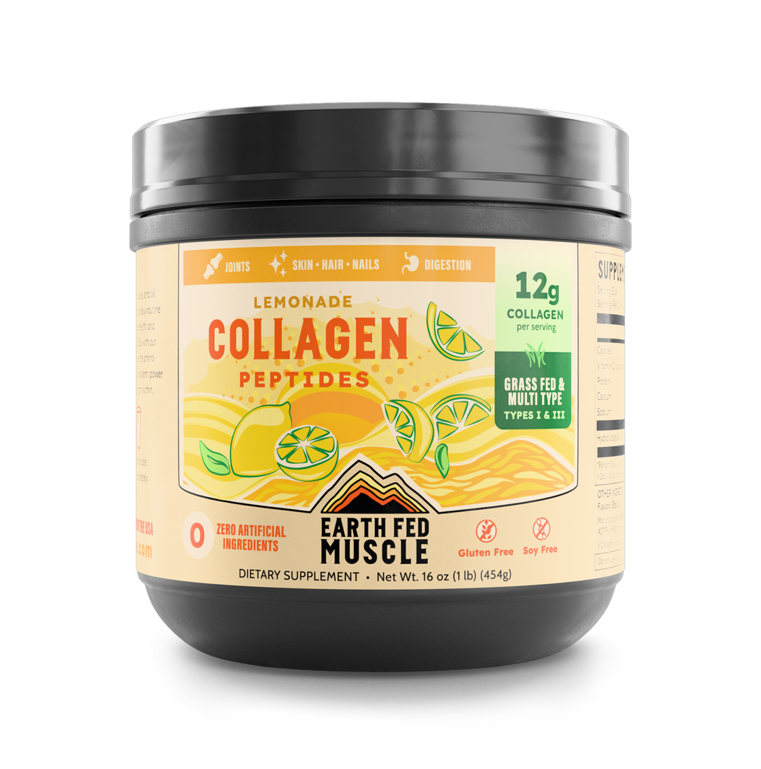 Grass-Fed Whey Protein & Premium Nutritional Supplements – Earth Fed Muscle