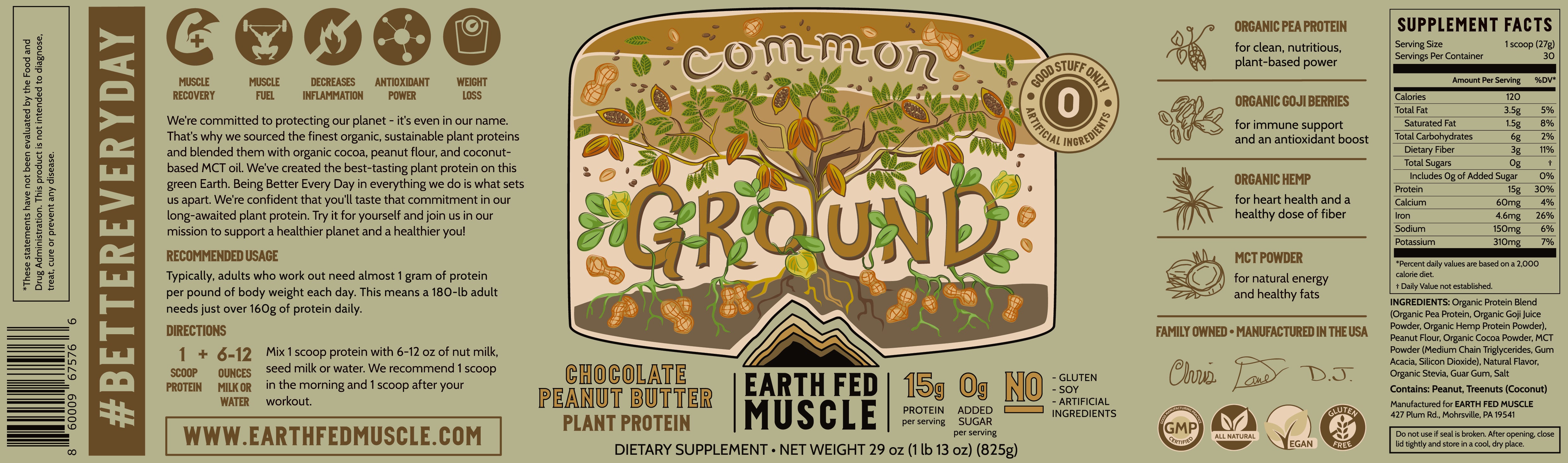 Chocolate | Vegan Protein Powder, Plant Based Pea Protein with MCT ...