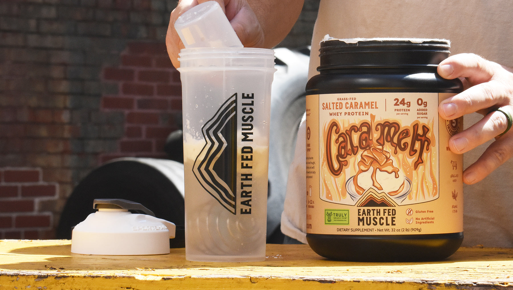 SEASONAL FLAVOR: 'Caramelt' Salted Caramel Grass-Fed Whey Protein ...