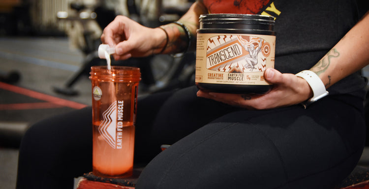 Transcend Creatine by Earth Fed Muscle | Creapure® Ultrapure Powder ...