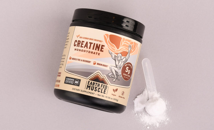 Transcend Creatine by Earth Fed Muscle | Creapure® Ultrapure Powder ...