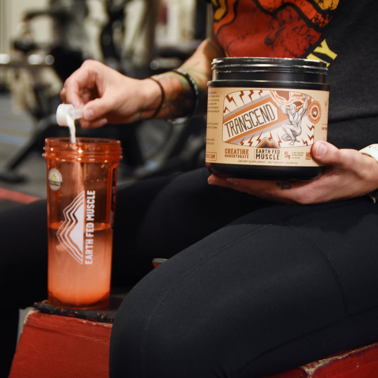 Transcend Creatine by Earth Fed Muscle | Creapure® Ultrapure Powder ...