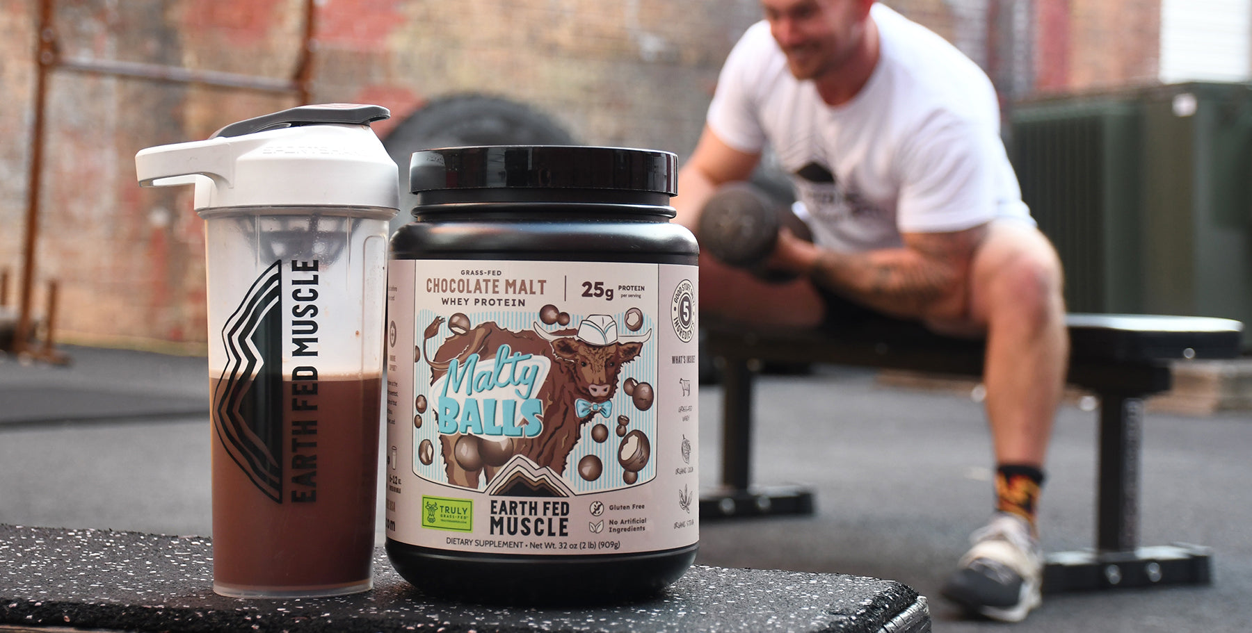 SEASONAL FLAVOR: Malty Balls Chocolate Malt Grass-Fed Whey Protein ...
