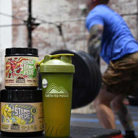 Stammpede Lemonade Pre Workout | Earth Fed Muscle | Clean, Beta Alanine ...