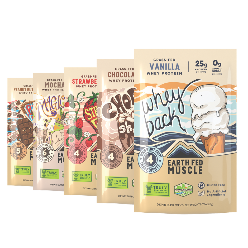 Grass-Fed Whey Protein & Premium Nutritional Supplements – Earth Fed Muscle