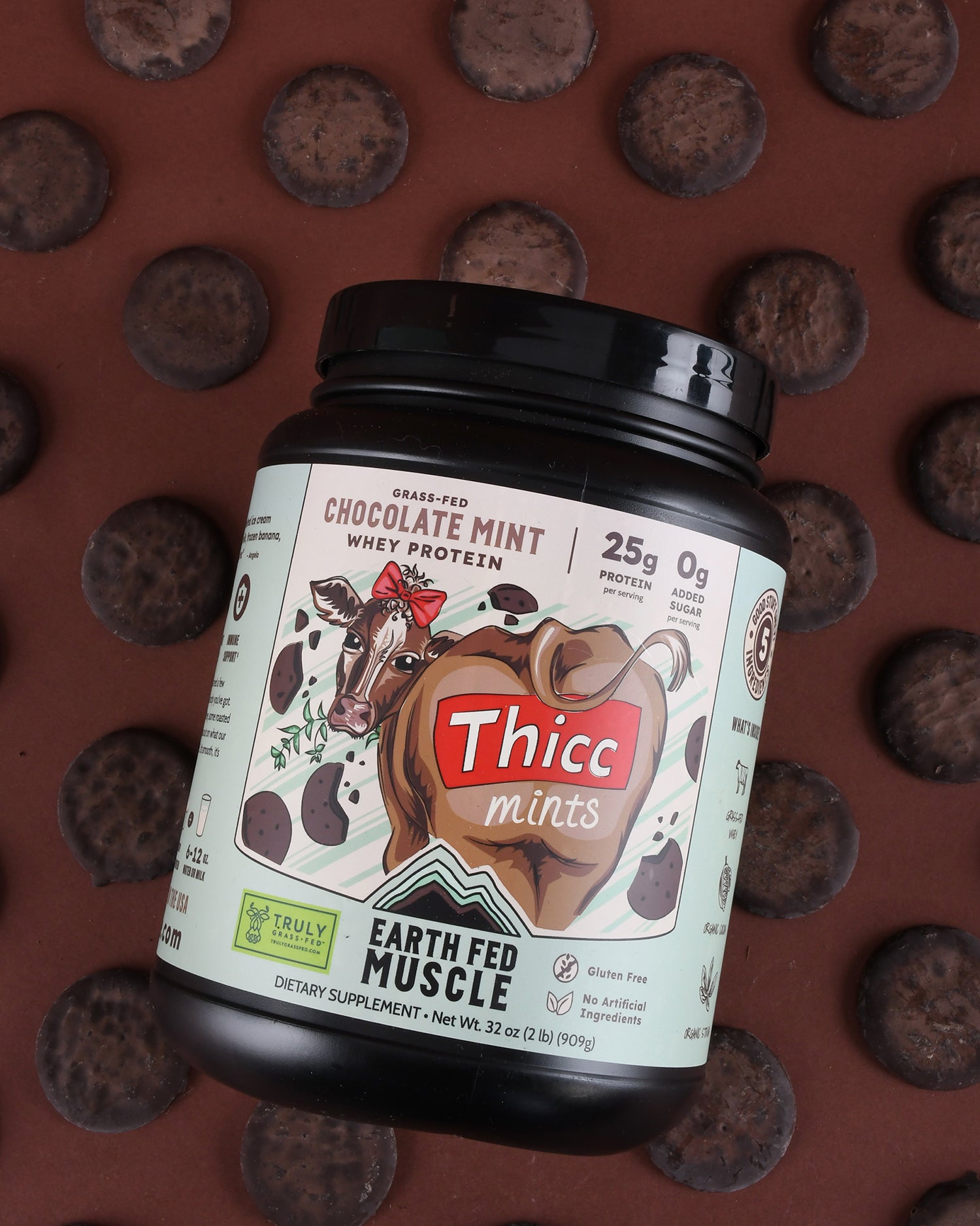 Mint Chocolate | Best Tasting Whey Protein Isolate Powder | Truly Grass ...