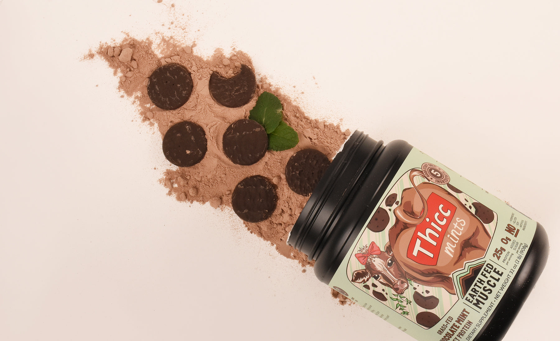 Mint Chocolate | Best Tasting Whey Protein Isolate Powder | Truly Grass ...