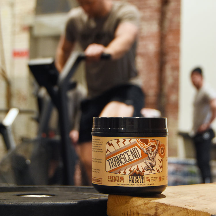 Transcend Creatine by Earth Fed Muscle | Creapure® Ultrapure Powder ...