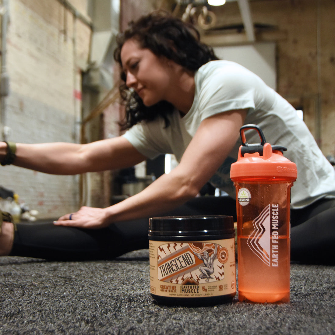 Transcend Creatine by Earth Fed Muscle | Creapure® Ultrapure Powder ...