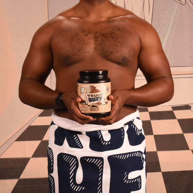 Truly Buff - Unflavored Grass-Fed Whey – Earth Fed Muscle