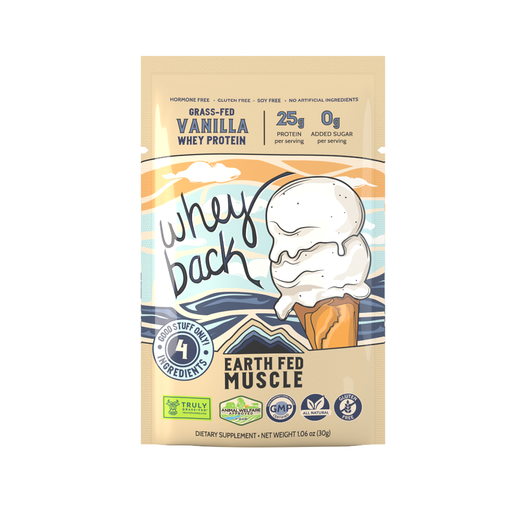 Single Serving Whey Protein Packs (Free Sample) – Earth Fed Muscle